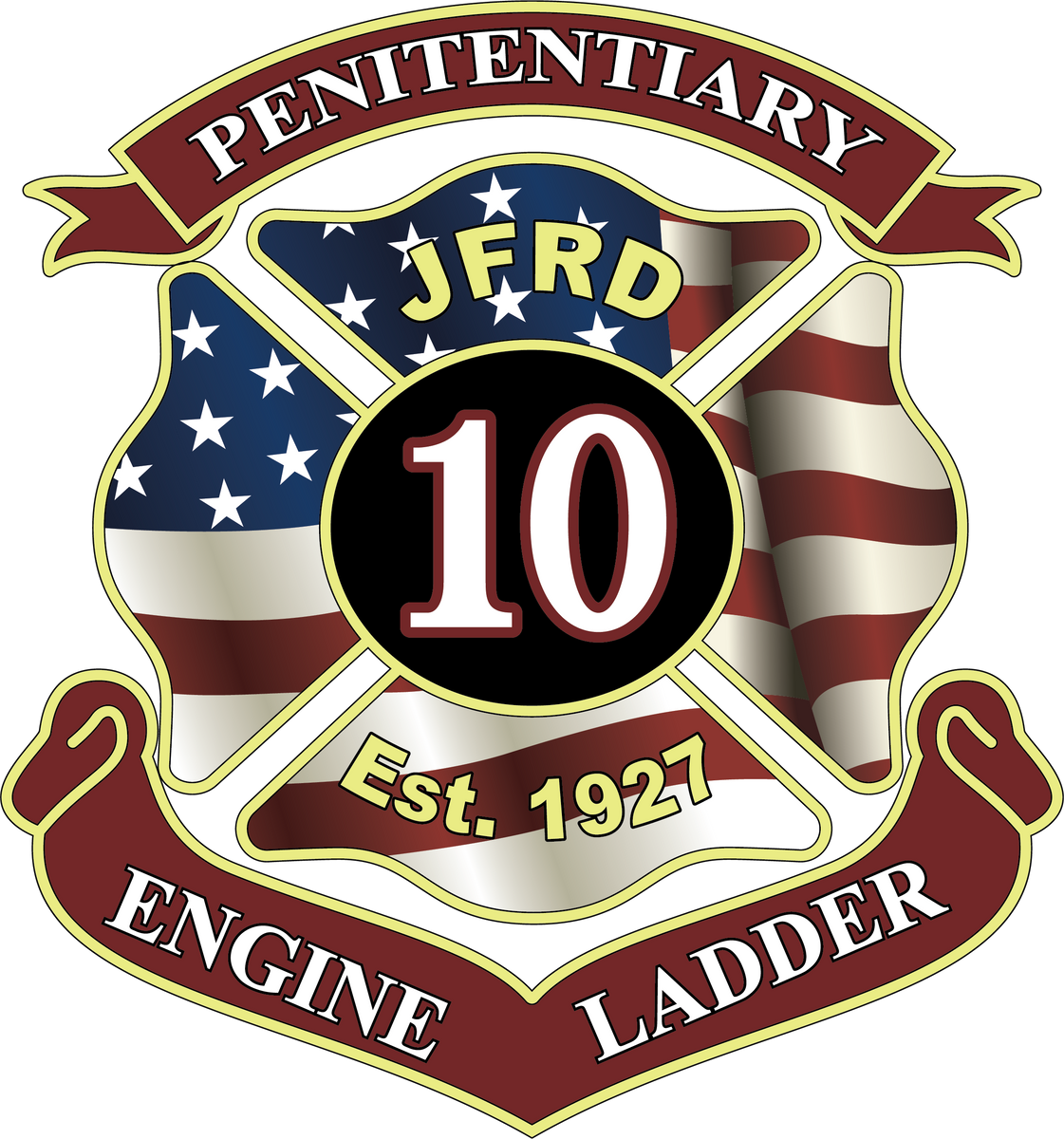 JFRD STATION 10 DECAL – Axe Caps