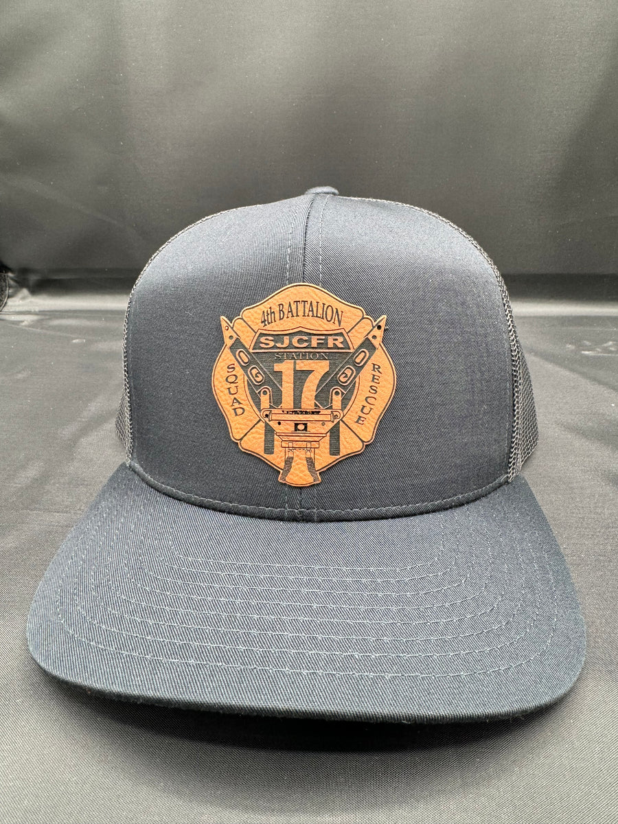 SJCFR St 17 Leather Patch Hat – Axe Caps