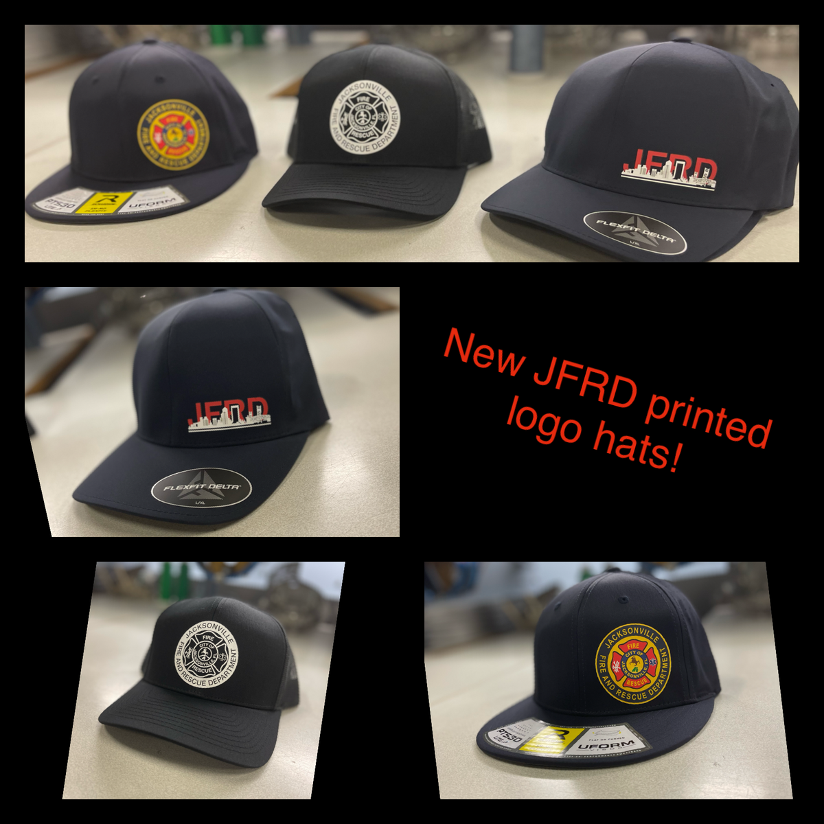JFRD printed hats – Axe Caps