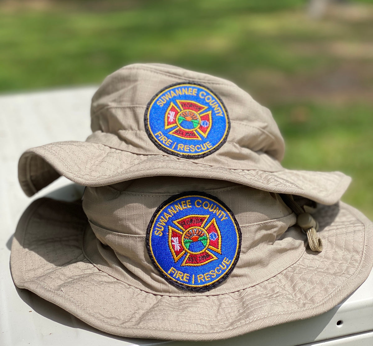 Suwannee County Fire Rescue Boonie – Axe Caps