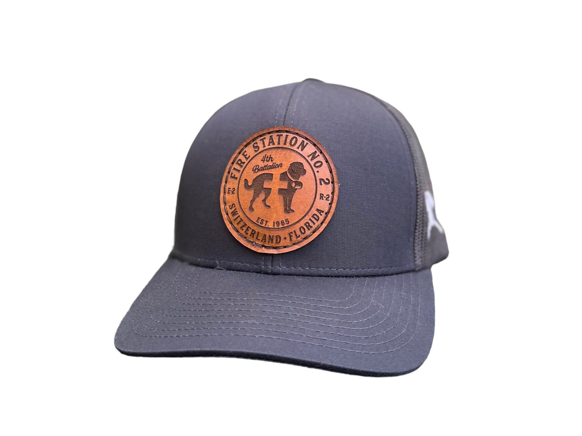 SJCFR Station 2 leather patch hat – Axe Caps